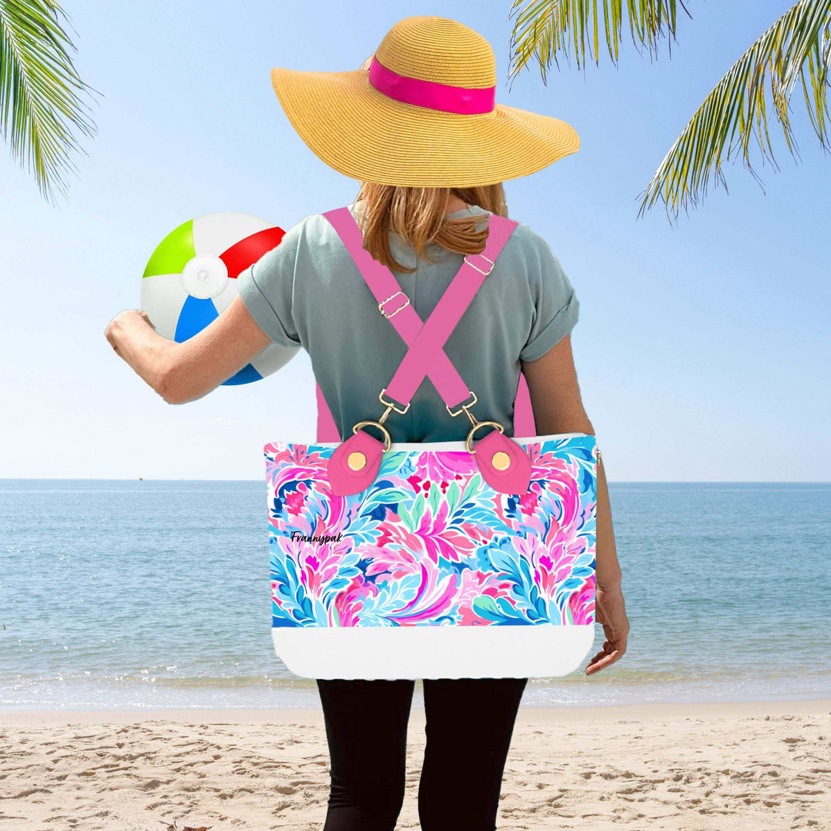 Katie - Tropical Tote Bag | Vibrant Colors | Lilly Pulitzer Color Hues ...